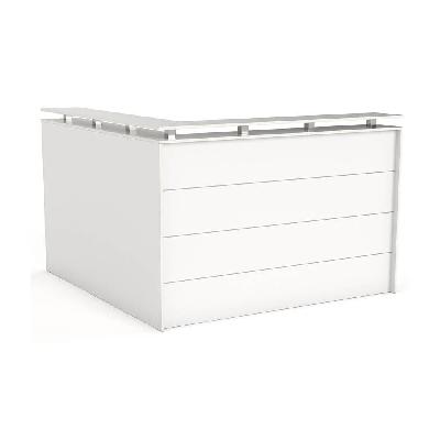 Corner L-Shape Reception Counters