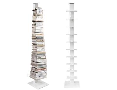 Stacked Vertical Bookcases